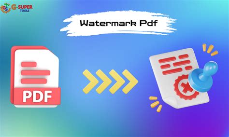 100 Free Watermark Pdf Tool By G Super Tools