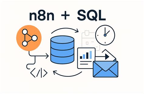 automatiser les workflows sql avec n8n rapports de base de données planifiés par e mail