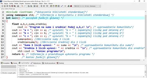 04 Cpp Proste Zadania W Języku C Informatyka I Technika