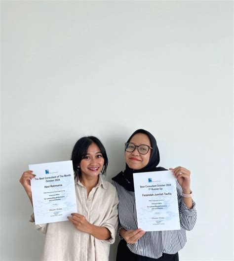 Hevi Rahmaniya On Linkedin Im Honored To Be The Best Consultant Last