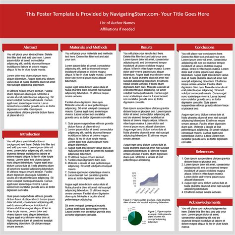 Poster Presentation Templates Navigating Stem