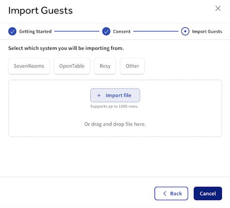 Import A Previous Systems Reservations And Guest Lists Into Toast Tables