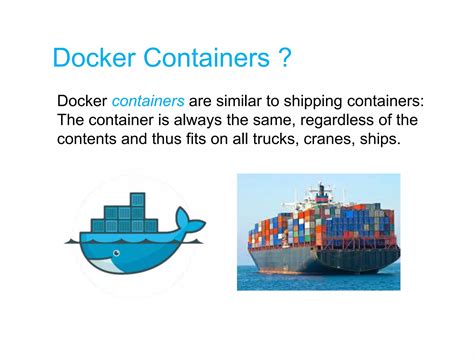 Introduction To Docker Ppt