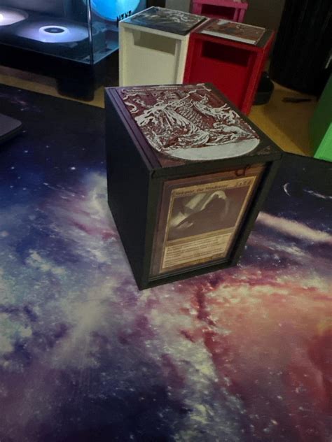 Custom Edhcommander Deck Box Etsy Custom Edhcommander Deck Box Etsy
