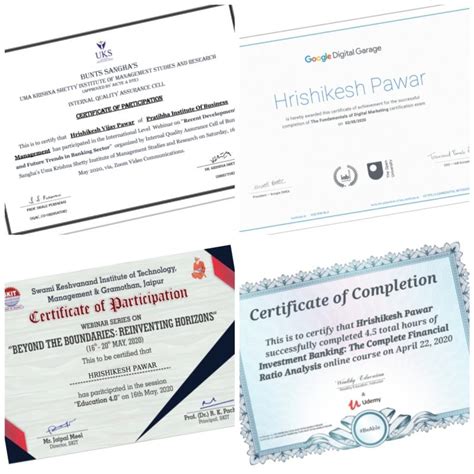hrishikesh pawar on linkedin finally completed 4 certifications all