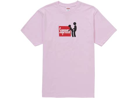 Supreme Stick Tee Pink Mens Fw25 Us