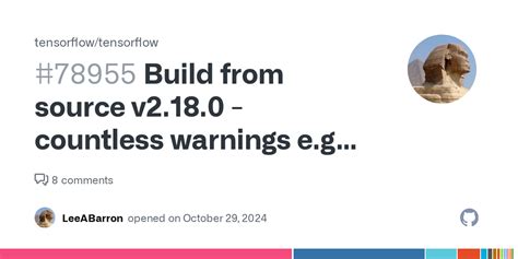 Build From Source V2180 Countless Warnings Eg Do Not Pass An