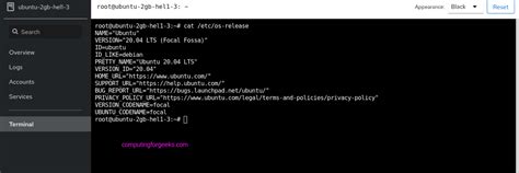 Install Cockpit Web Console On Ubuntu 220420041804 Computingforgeeks