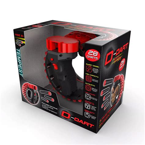 The D Dart Tempest Is A Wrist Mounted Foam Dart Gatling Gun
