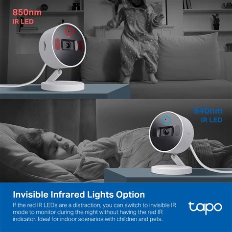 Tapo C125 Indoor 2k Wi Fi Security Camera Physical Privacy Shutter