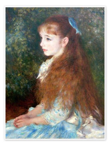 Irene Cahen Danvers De Pierre Auguste Renoir En Póster Lienzo Y Mucho