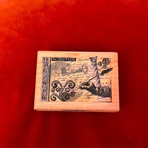 Art Vintage Rubberstamp Poshmark