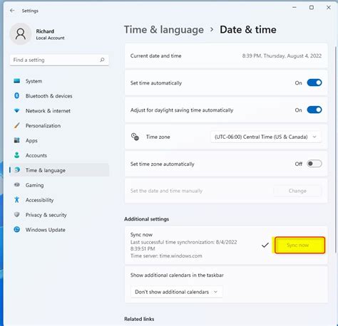 Sync Your Windows 11 Clock A Step By Step Guide Geek Rewind