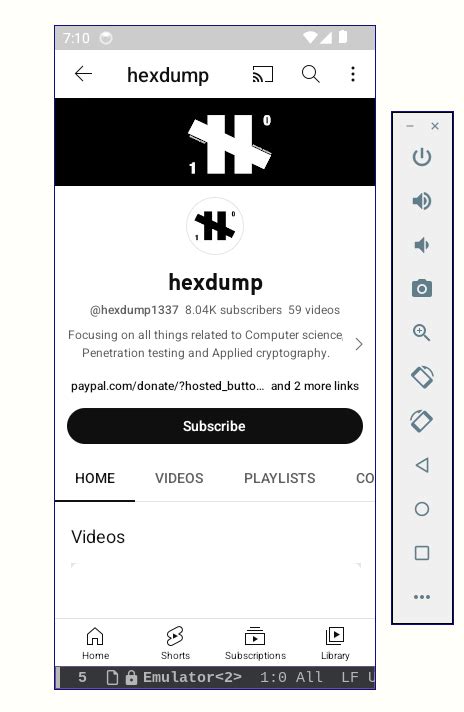 android emulation setup