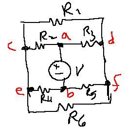 Connection In Circuit Diagram