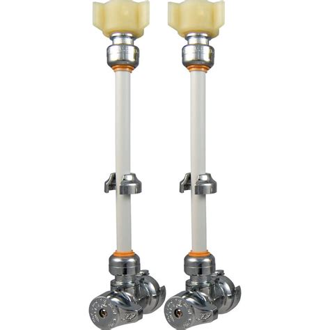 SharkBite Faucet Connection Kit With Angle Stop Valves 23387 The Home