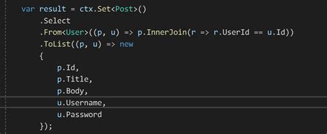 dbcontext进行join查询异常 · issue 150 · dotnetcore freesql · github