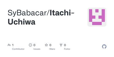 GitHub SyBabacar Itachi Uchiwa