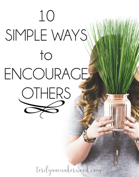 Encourage Someone