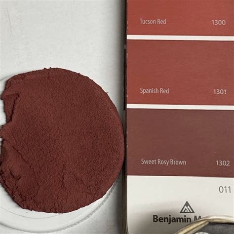 Xt Custom Matched To Bm 1302 Sweet Rosy Brown In Unsanded Tile Grout