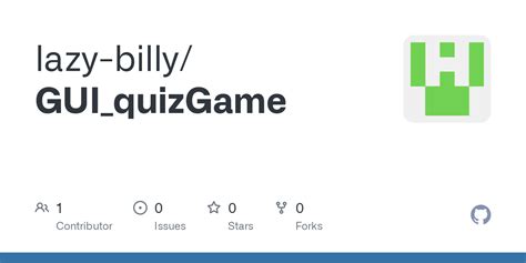 Github Lazy Billy Gui Quizgame
