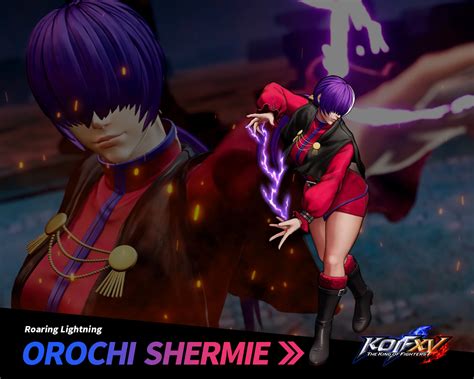 The King Of Fighters Xv Orochi Shermie Wallpaper Cat With Monocle
