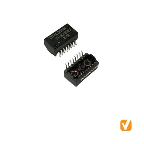 Ethernet Transformer Module 10 100 Base T Single Port Magnetics Model