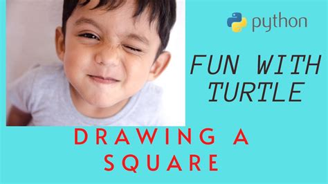 Python Tutorial Turtle Drawing A Square YouTube