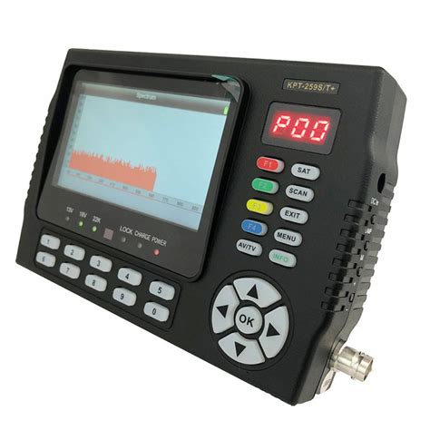 Kpt 259st Plus 43 Combo Satellite Finder And Spectrum Analyzer