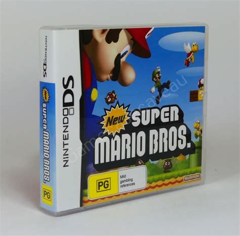 New Super Mario Bros Ds Replacement Case Gamecasecaveau