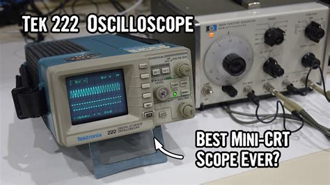 Tektronix Oscilloscope Youtube At Patrick Drago Blog