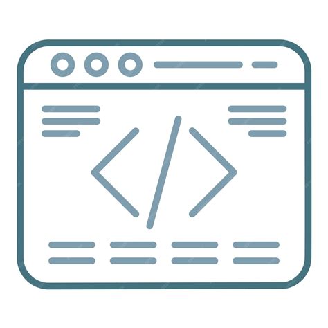 Premium Vector Web Programming Flat Illustration