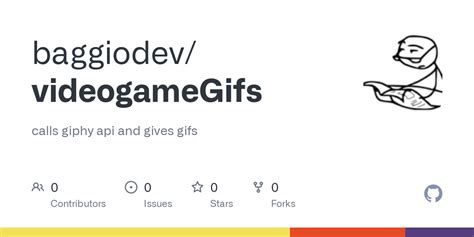 Github Baggiodevvideogames Calls Giphy Api And Gives S
