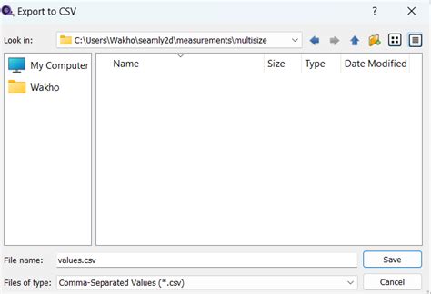 Export To Csv Of Measurement SeamlyMe Seamly Patterns Forum