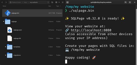 Sqlpage Sql To Web Pages