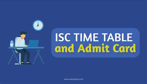 Download Isc Time Table And Admit Card