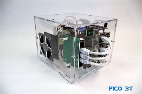 pico 3t raspberry pi5 cluster 8gb picocluster desktop datacenter
