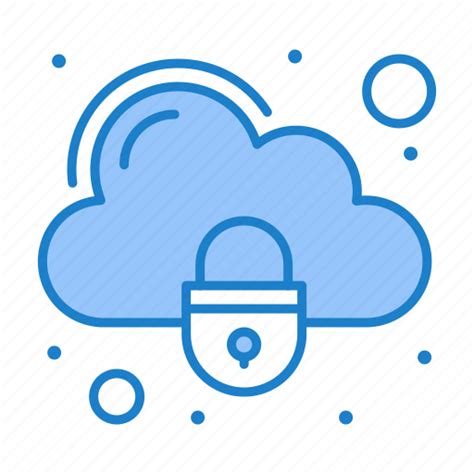 Cloud Lock Padlock Security Icon Download On Iconfinder