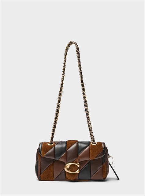 Tabby Patchwork Crossbody Bag Coach Simons