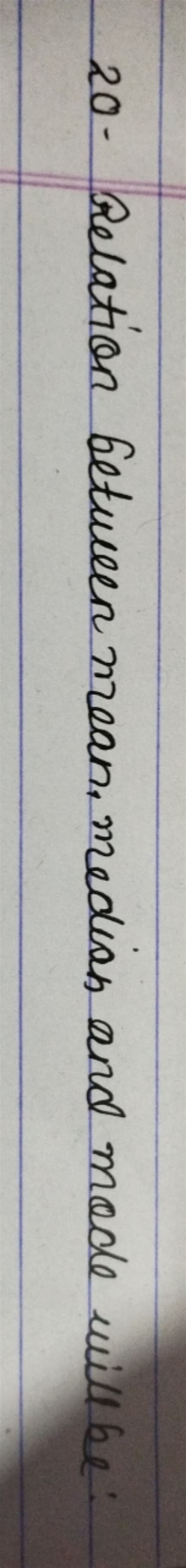 20 Relation Between Mean Median And Mode Will Be Filo