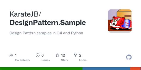 GitHub KarateJB DesignPattern Sample Design Pattern Samples In C And Python
