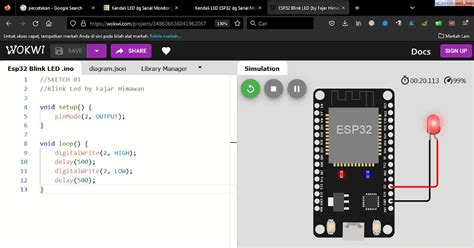 Simulator Esp32 Nodemcu By Fajar Himawan Jurnalku By Fajar Himawan