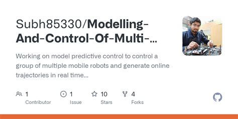 GitHub Subh Modelling And Control Of Multi Mobile Robots Using MPC Working On Model