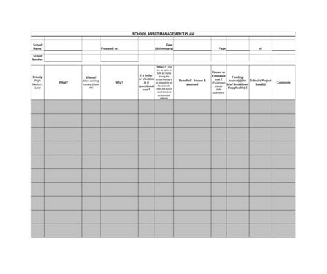 Useful Asset List Templates Personal Business etc ᐅ TemplateLab