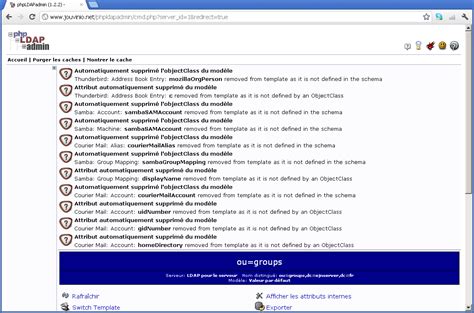 Phpldapadmin Modèle Affichage — Ejntricks