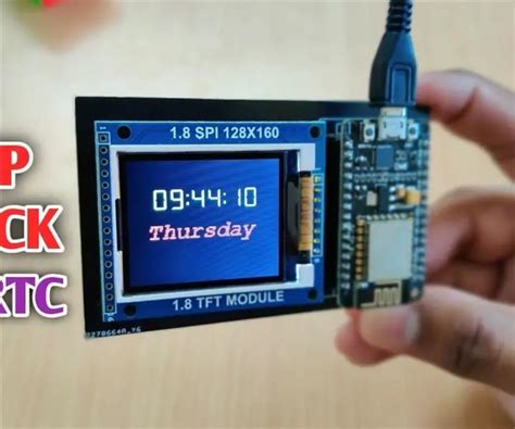 Esp8266 Сетевые часы без Rtc Nodemcu Ntp Clock Нет Rtc ПРОЕКТ