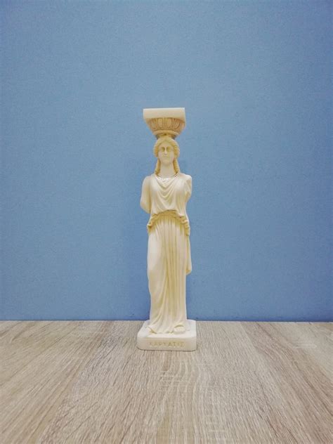 Caryatid Columns At Acropolis Museum Athens Ancient Greece 25 5cm 10in Marble And Cast Alabaster