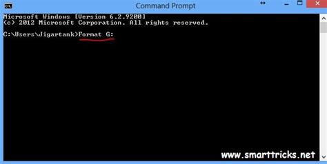 Steps To Format Pendrive Using Cmd Command Prompt Computer Basic