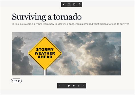 Surviving A Tornado Elearning