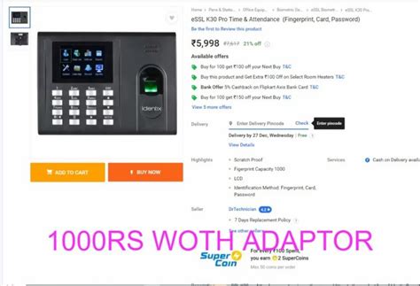 Thumb Machine At ₹ 800piece Cctv Camera In Navi Mumbai Id